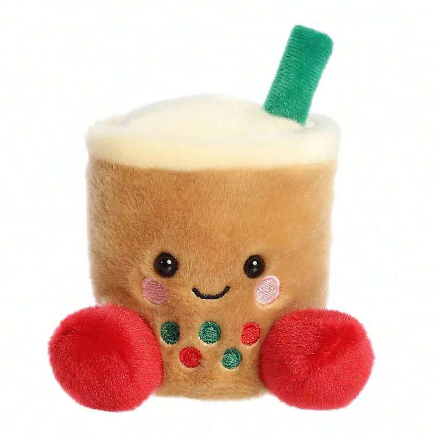 Aurora Mini Chewy Festive Boba Palm Pals Festive St￭ Animal Brown 4.5 ...