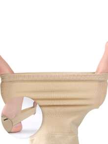 1 Pair Of Arch Support Sleeves (With Gel Pads), Half-Padded Foot With ...