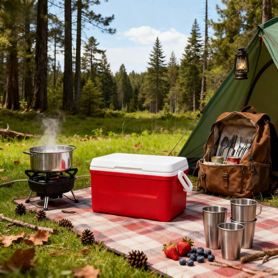 48 QT Laguna Ice Chest Cooler, Red | SHEIN USA
