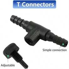 Aquarium Control Valves, 10 Pack Shaped Control, Single Way Plastic ...
