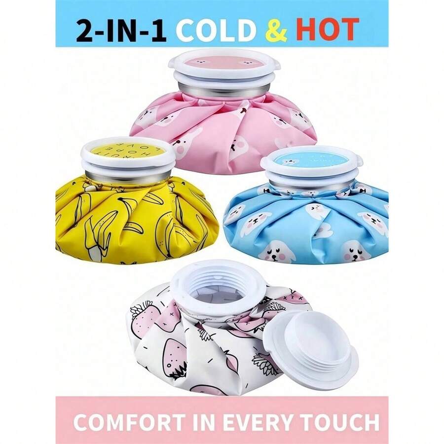 1pc Reusable Solid Color Hot/Cold Ice Pack, Versatile For Hot/Cold ...