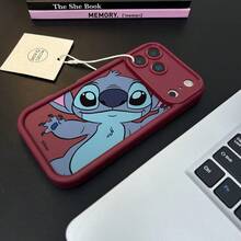 Miniso Phone Case With Cute Stitch From Disney's Lilo & Stitch Print ...