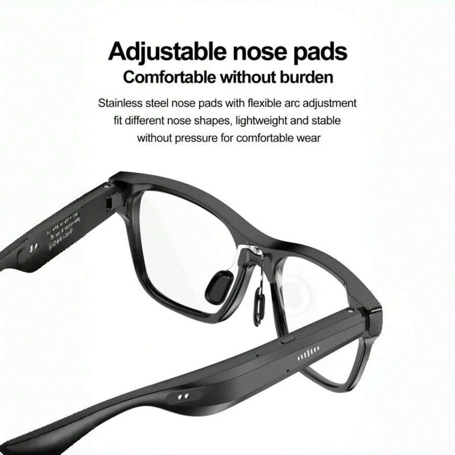 4K Smart Glasses AI Camera Call Voice Assistant Control Gifts For Men ...