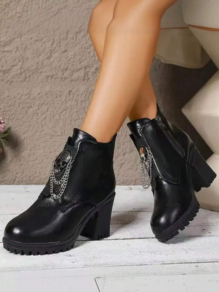 1 Pair Solid Color Fashionable, Casual, Commuting, Outdoor Women's ...