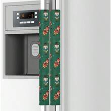 Christmas Nutcracker Green Refrigerator Door Handle Cover Set Of 2 ...