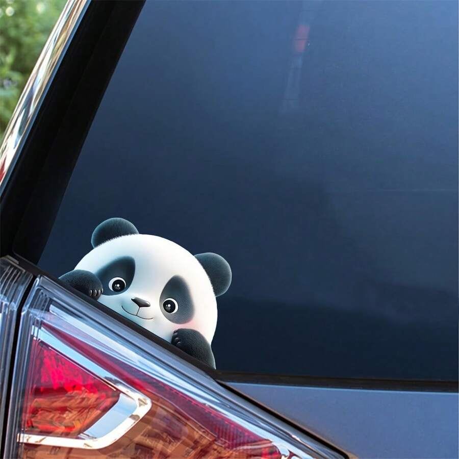 Süße Cartoon Panda Vinyl Aufkleber - langanhaltend, hochwertige ...