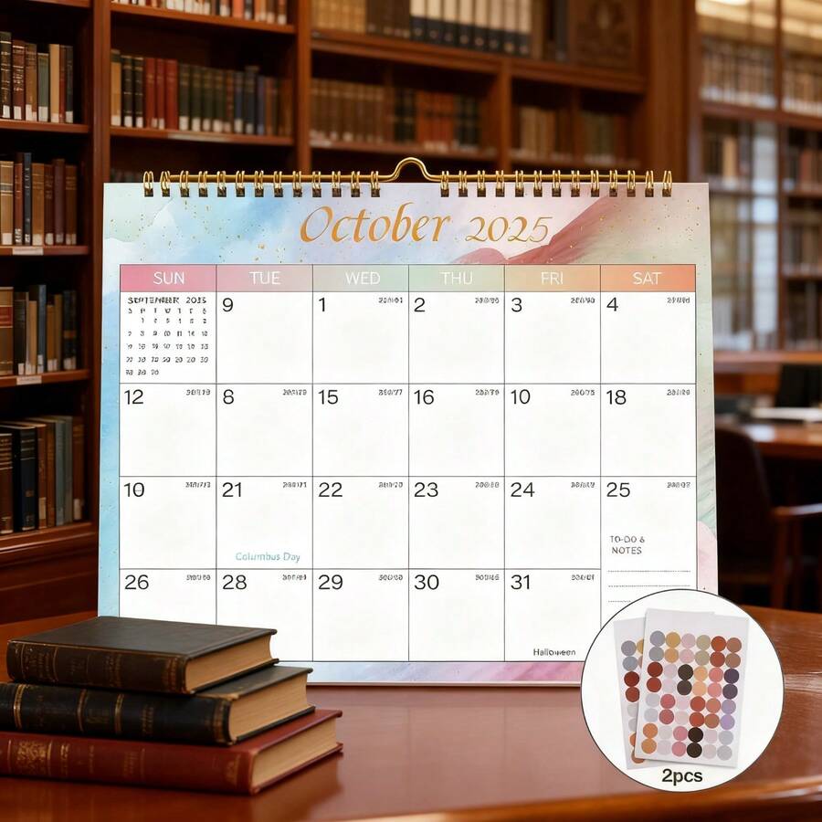 Calendar 2025 - 2026 - 18 Monthly Wall Calendar 2026, 11x 8.5 Inches ...