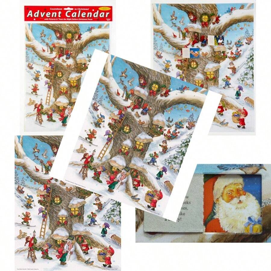 Magic Advent Calendar Countdown To Christmas By With 'Twas The Night ...