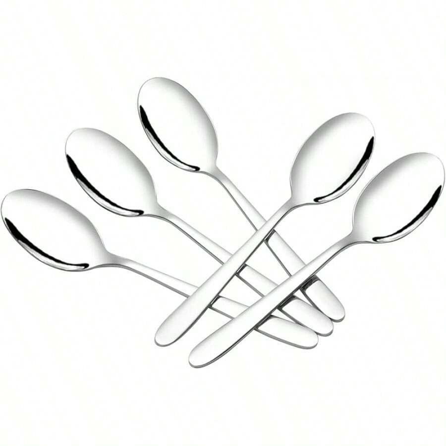 Kekow 8-Piece Stainless Steel Buffet Serving Spoons, Large Serving ...