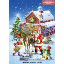 Vermont Christmas Company Ready Reindeer Chocolate Advent Calendar - 24 ...