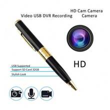 Pen Camera Mini Hidden Pocket Audio Video Recorder DVR Security 1080P ...
