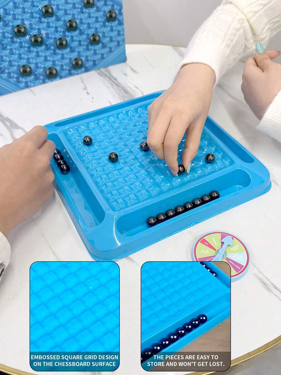Magnetic Chess Game, Portable Magnetic Chess Game And Stone - Fun ...