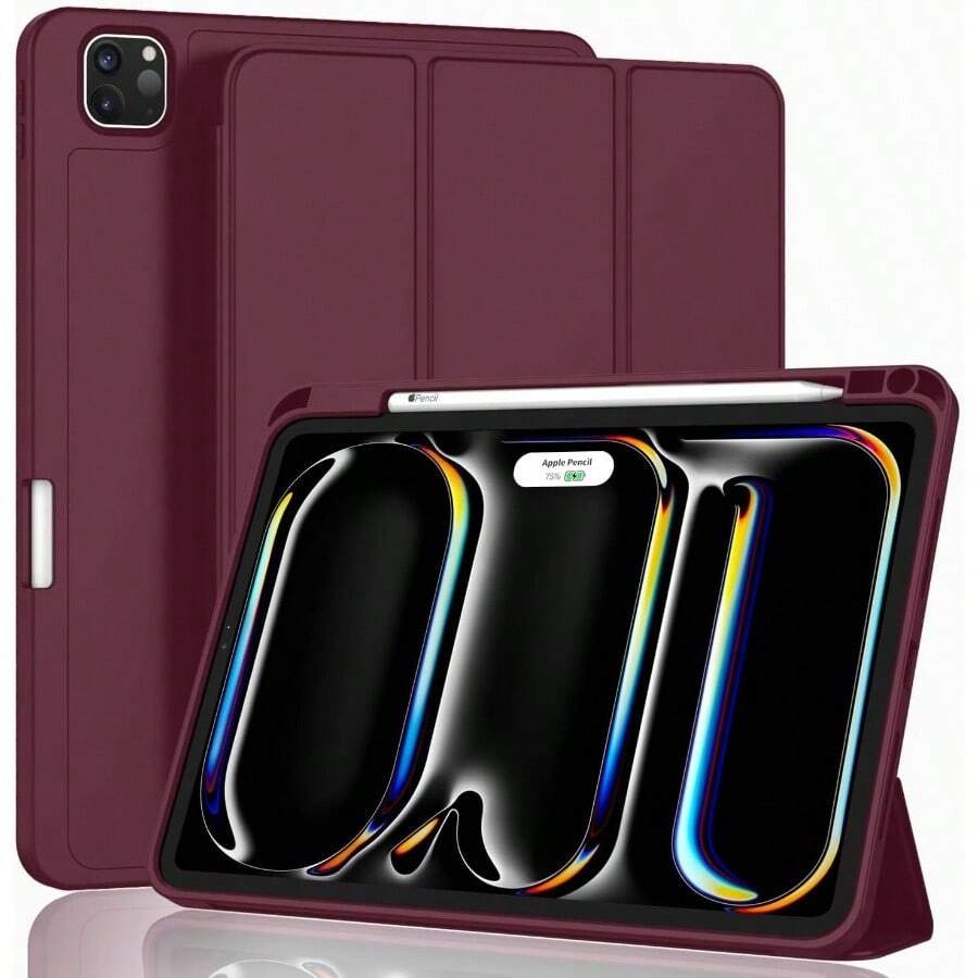 New Pro 13 Inch Case M5 2025 M4 2024 With Pencil Holder, Case Support ...