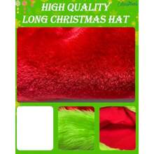 LED Christmas Hat Light Up Santa Hat Led Santa Cap For Adults For ...
