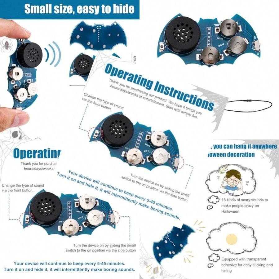 Cricket Noise Maker Prank Annoying Noise Machine With 16 Sounds Noise ...