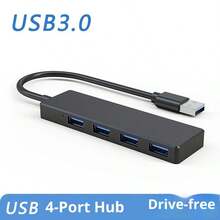 USB3.0 Hub 4-Port Hub Splitter Dockingstation Laptop Dateitransfer ...