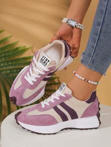 Shoes Retro Chunky Sneakers Instep Bulky Running Sneakers For Women ...