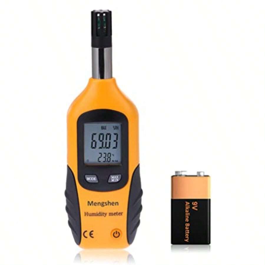 Mengshen Digital Psychrometer Handheld Temperature And Humidity Meter ...