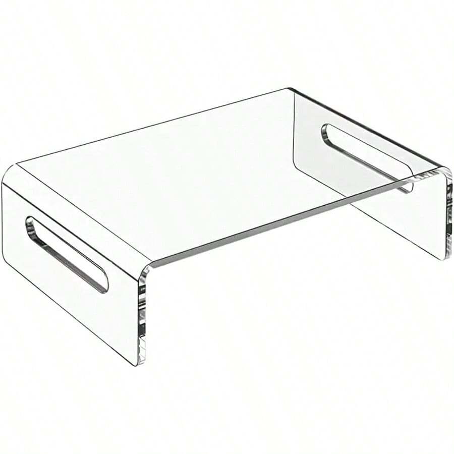 Monitor Stand Riser Acrylic Monitor Stand For Computer Laptop Printer ...