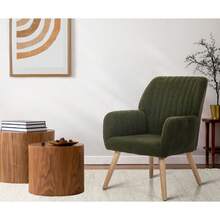 SUN YEE Armchair Lounge Sofa Chair Sherpa Accent Chairs Armchairs ...