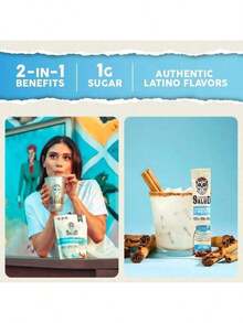Horchata-Jamaica Agua Fresca Hydration Packets: Salud 2-In-1 Immunity ...