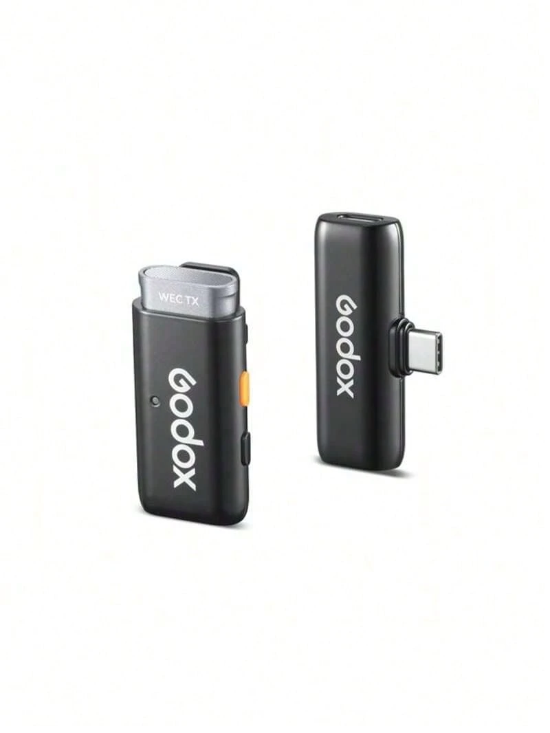 Godox Micrófono inalámbrico WES2 Kit1, micrófono con cancelación de ...