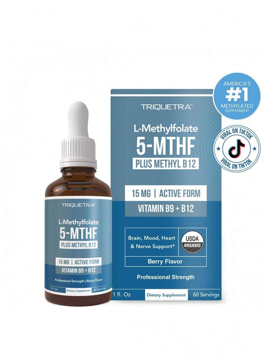 L-Methylfolate (15 Mg) Plus Methyl-B12 | SHEIN USA