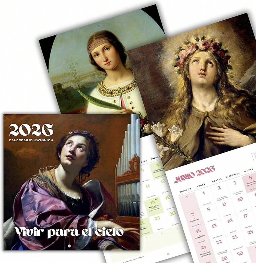 2026 Calendar - Catholic Wall Calendar | Stapled - January To December ...