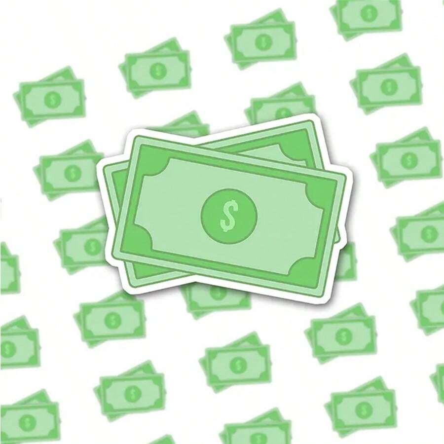 20pcs/Set Mini Dollar Bill Stickers, For Calendar, Notebook, Planner ...