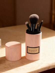 Gucci 4pcs Pink Makeup Brush Set Professional Soft Bristles, For ...