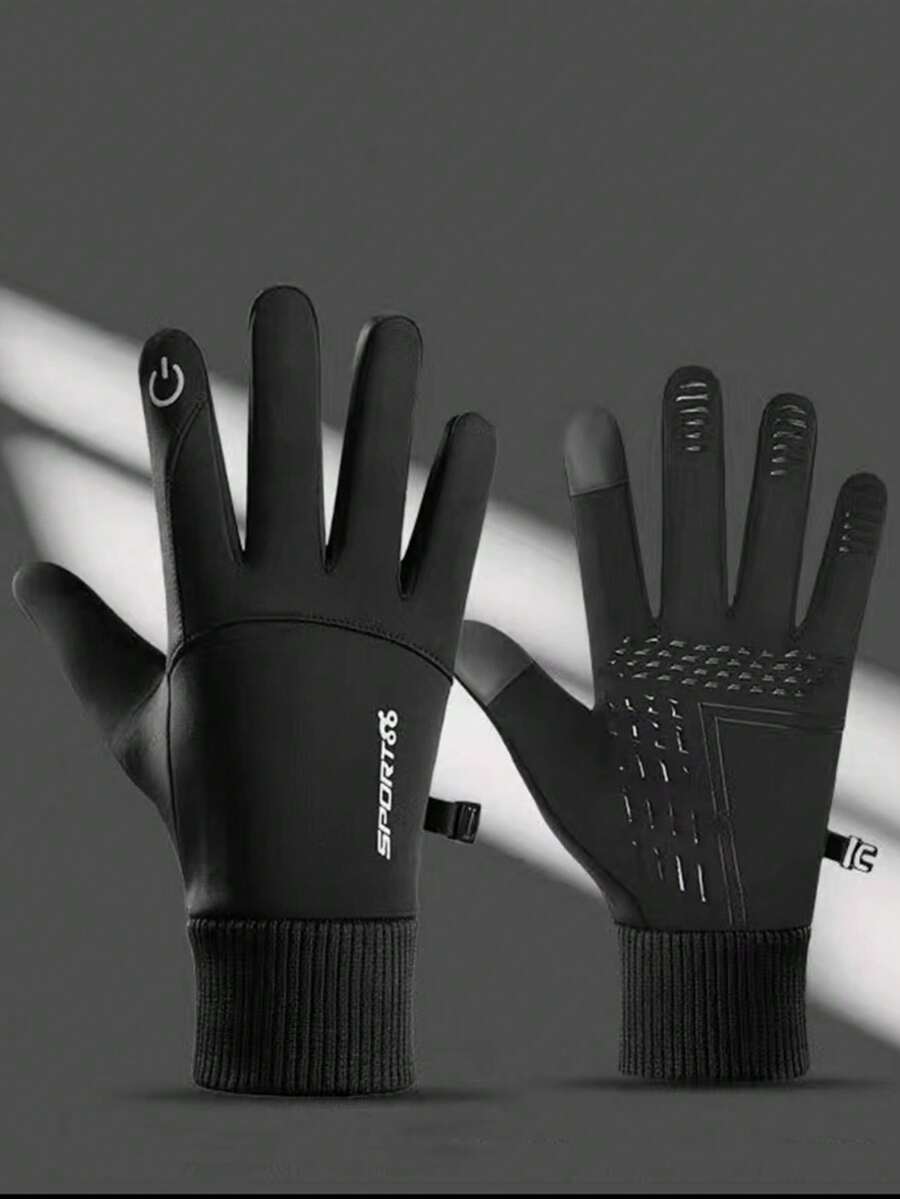 1 Pair Men's Winter Cycling Sports Full Finger Touchscreen Gloves for Sale Australia| New ...