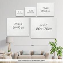 Art Mural Fantasy Yellow Moon With Castle Witch Imaginative Comic Book ...