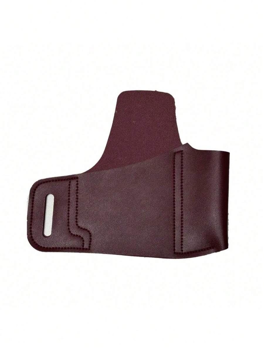[Leather Hidden Holster] Brown KOSIBATE Classic Two-Hand Universal ...