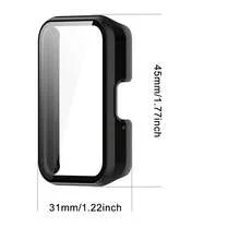 BEIMUSON PC Schutzrahmen mit gehärtetem Glas Bildschirmschutz ...