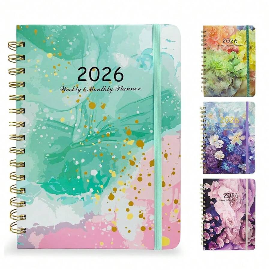 2026 Planner, Academic Monthly And Weekly Calender Planner, Jan. 2026 ...