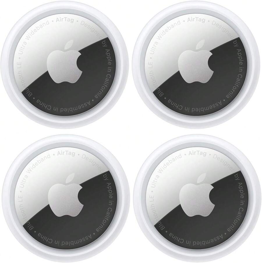 Apple Original AirTag Tracker, 4 Pack - Bluetooth Tracker With ...