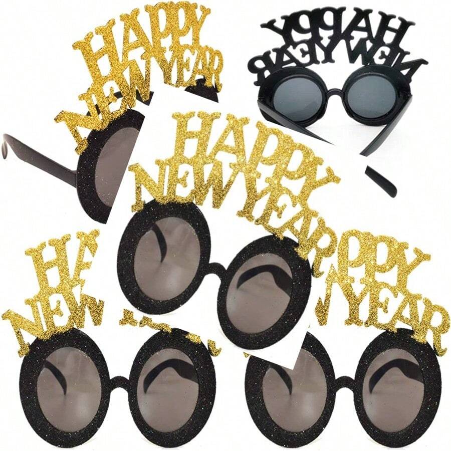 2023 New Year Sunglasses Happy New Year Eyeglasses Photo Booth Props ...