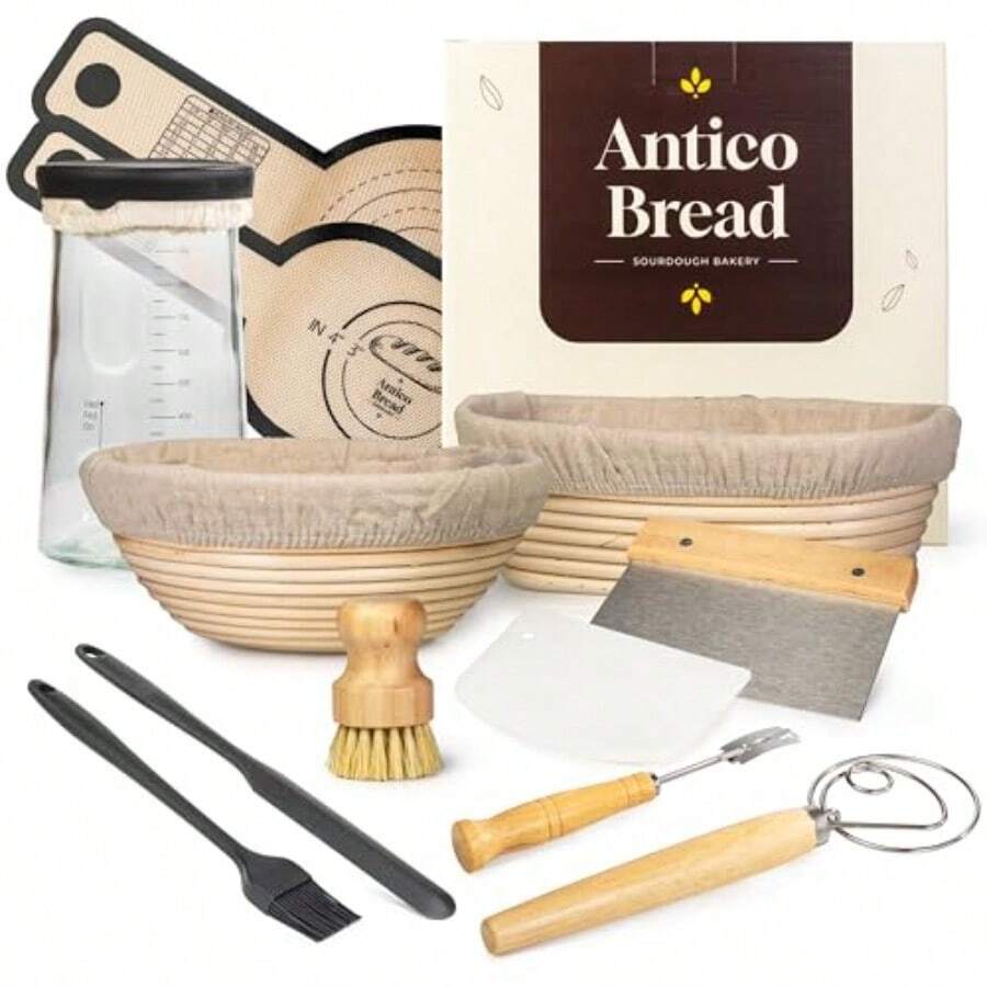 Complete Sourdough Starter Kit For Beginners Sourdough Bread Kit With ...