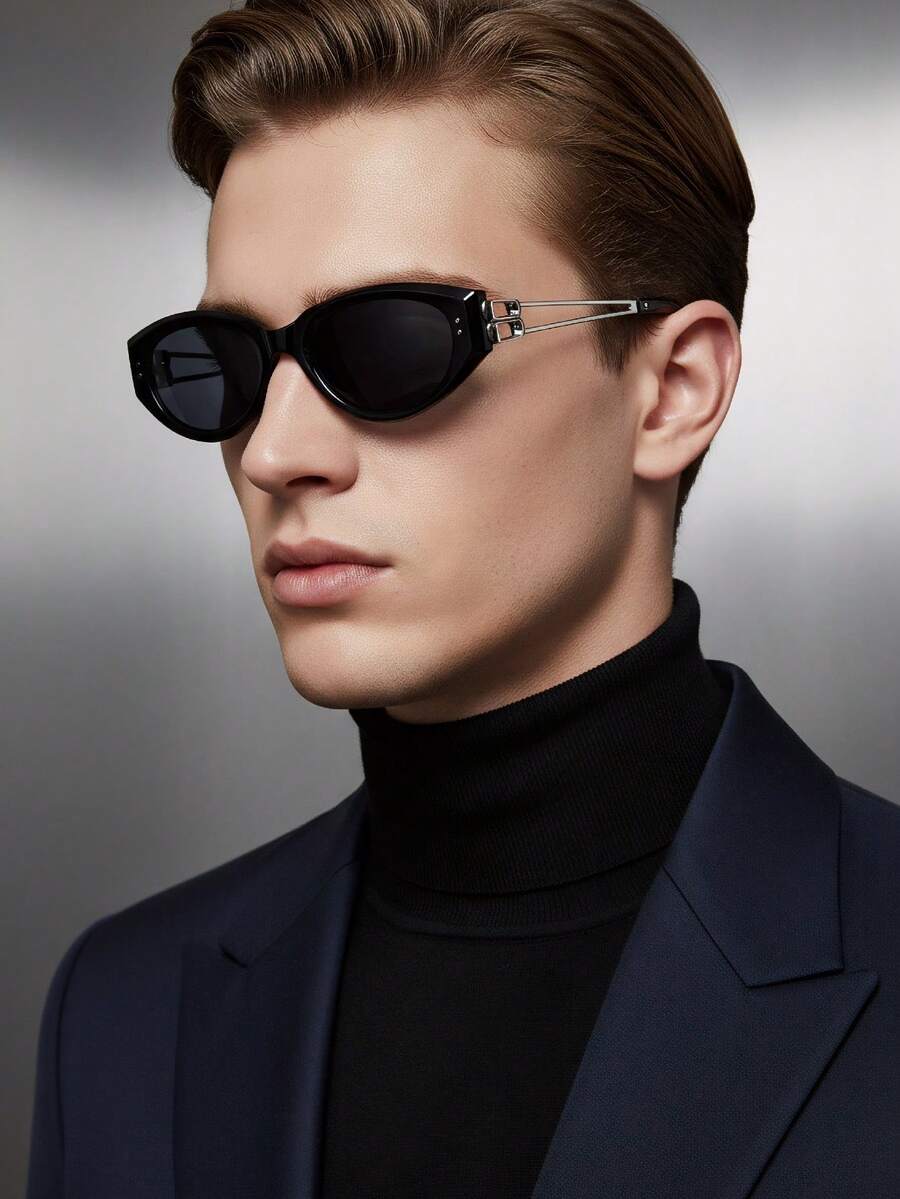 1pc Y2K Retro Aesthetic Unisex Fashion Glasses - Quick-Response Custom ...