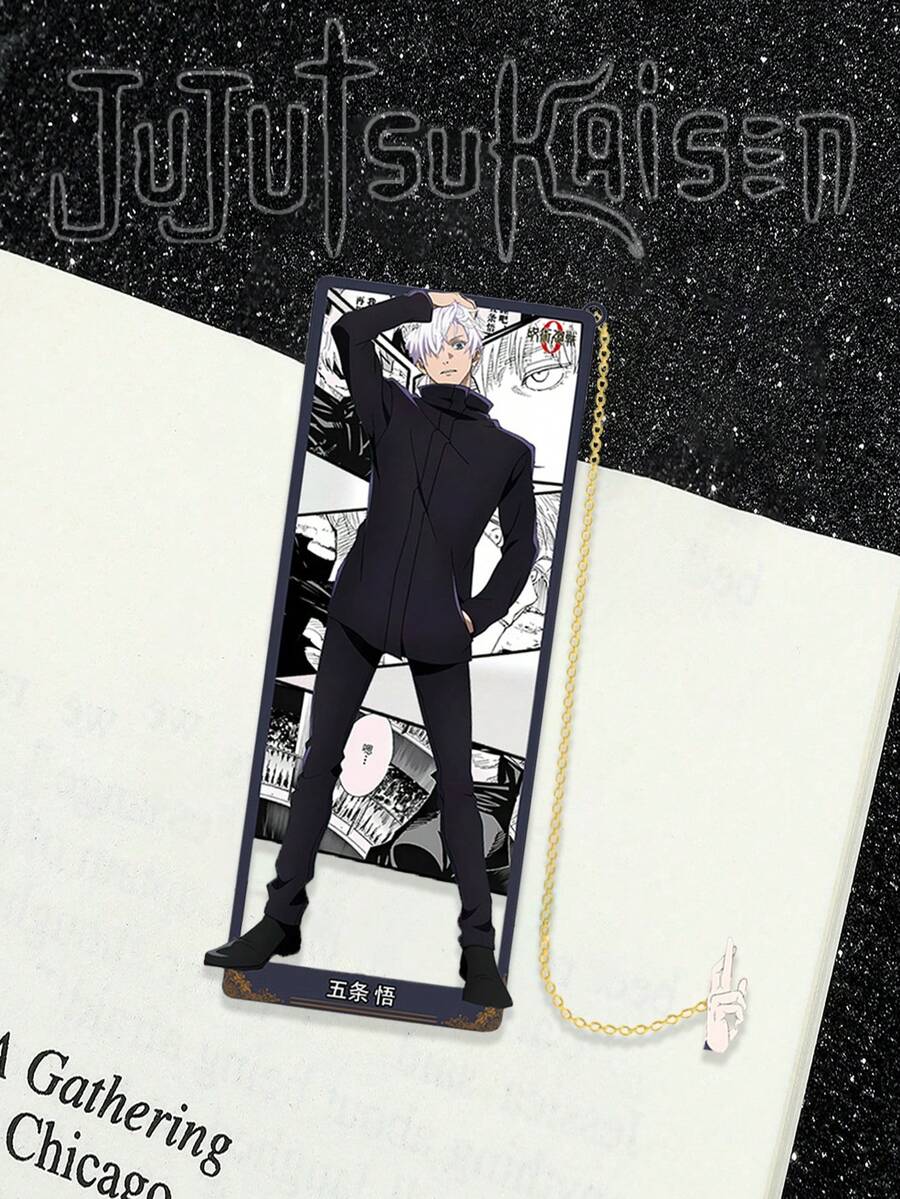 1pc Anime Metal Bookmarks, Gojo Megumi Yuji Nobara Sukuna Nanami Toge ...