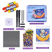 2000PCS Hot Selling Creativity DIY Craft Fuse Bead No-Iron Fuse Grid ...