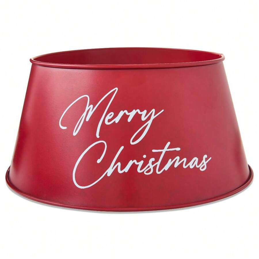 Red Metal Mini Christmas Tree Collar, 9", By | SHEIN USA