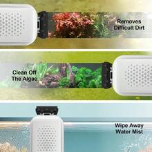 Strong Magnetic Aquarium Glass Cleaner, Dual - Blades Double Side ...