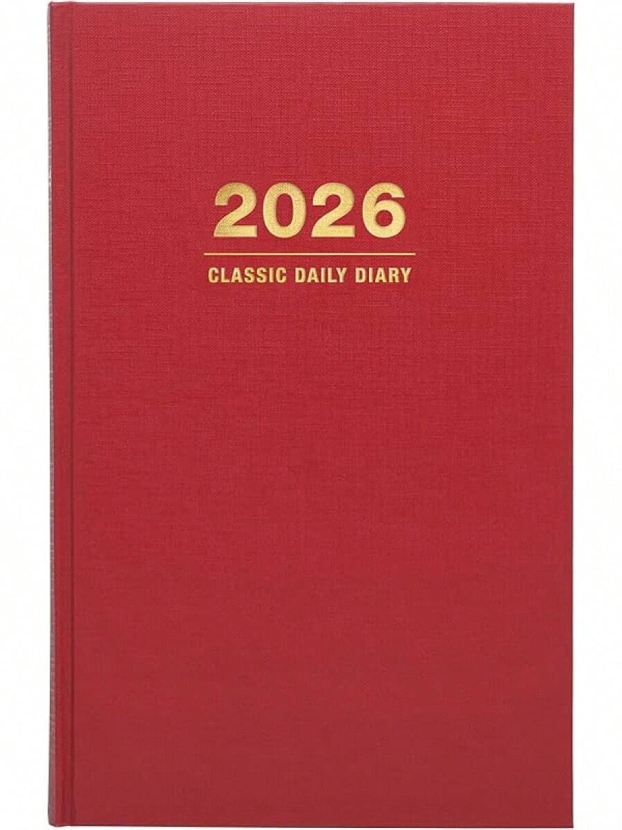 Planner, Scheduler, Diary, Notebook 2026 New2026 Professional Hardcover ...