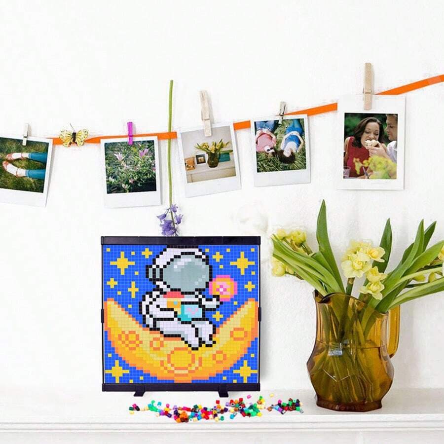 2000PCS Hot Selling Creativity DIY Craft Fuse Bead No-Iron Fuse Grid ...