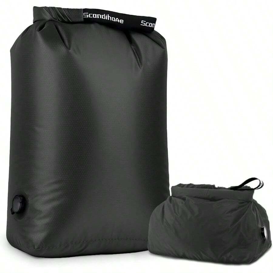Travel Laundry Bag, Pump - Vacuum Compression Dirty Clothes Bag, Medium ...