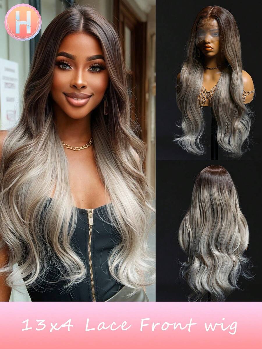 Costume Wig (Black Color )13X4 Lace Front Wigs With Baby Hair Synthetic ...