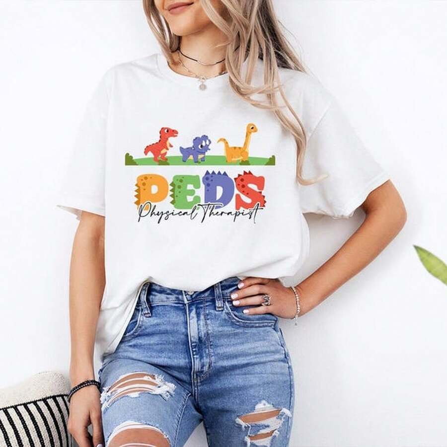Camiseta de fisioterapeuta pediátrico, regalo de fisioterapia ...