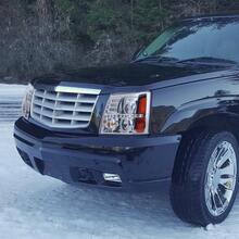 Projector Headlights Fits 2002-2006 Cadillac Escalade LED Halo ...