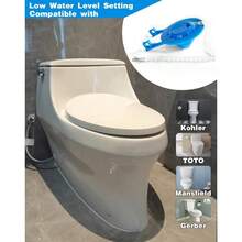 Universal Toilet Flapper Kit 2 Inch - 2 Pack High Level Setting Low ...